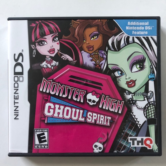 Nintendo | Games | Nintendo Ds Game Monster High Ghoul Spirit | Poshmark